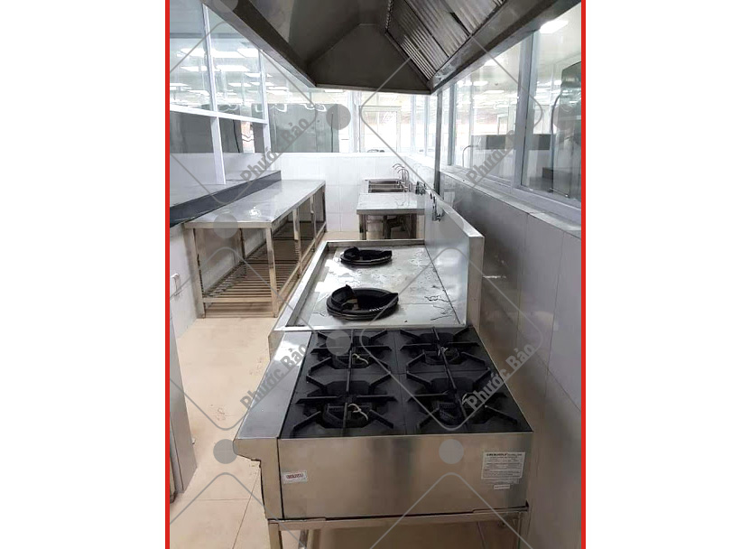 Bếp bàn inox – CÔNG TY TNHH CƠ KHÍ PHƯỚC BẢO
